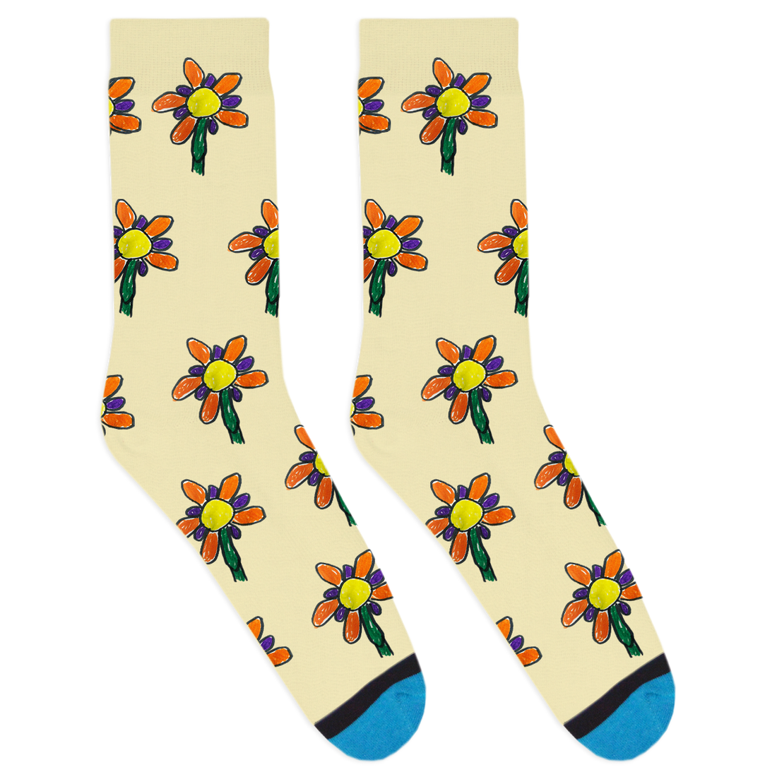 Put your Drawing on Socks! - The Best Custom Art Socks – DivvyUp